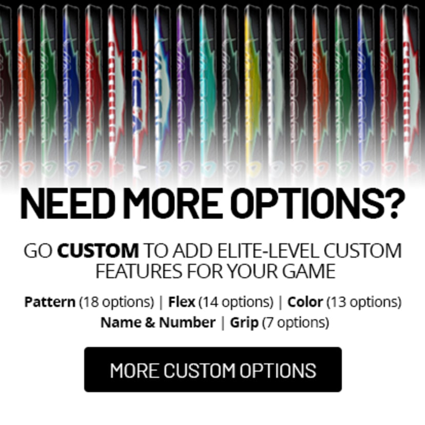 Bauer Vapor Flylite Composite Hockey Stick - Quick Turn - Custom Design ...