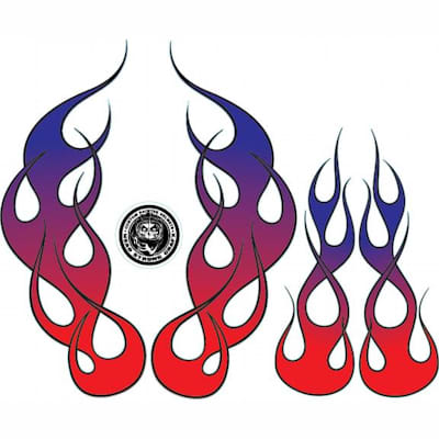 vinyl flame decals