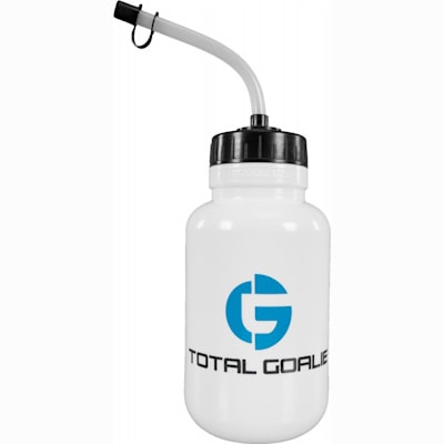 Total Goalie Custom Water Bottle w/Straw | Pure Goalie Equipment