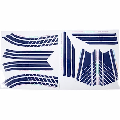Bauer Goalie Mask Stickers - Stripes | Pure Goalie Equipment