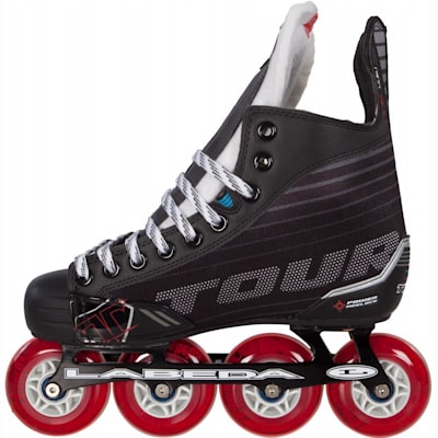 Tour Black Fishbone 500 Inline Skates - Senior | Pure Hockey Equipment