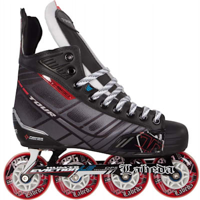 Tour Black Fishbone 500 Inline Skates - Senior | Pure Hockey Equipment