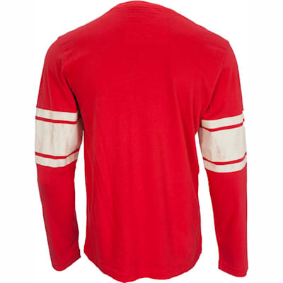 CCM Detroit Red Wings Logo Crew Long Sleeve Shirt - Mens | Pure Hockey ...