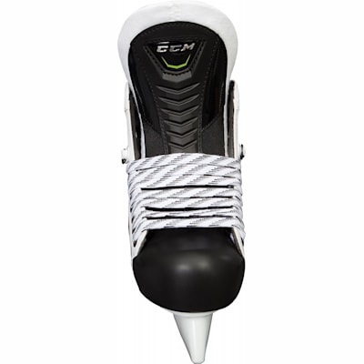 CCM Ribcor 50K White Ice Skates - Junior | Pure Hockey Equipment