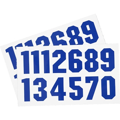 Pro Guard Helmet Numbers | Pure Hockey Equipment