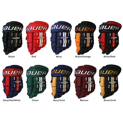 Bauer Pro 4-Roll Gloves '10 Model - Senior | Pure Hockey Equipment