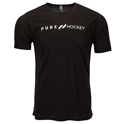 Pure Hockey Classic Tee 1.0 - Black - Adult | Pure Hockey Equipment