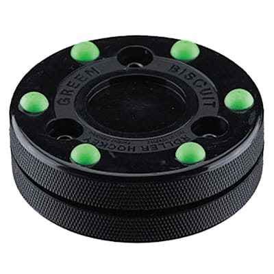 Green Biscuit Roller Puck | Pure Hockey Equipment