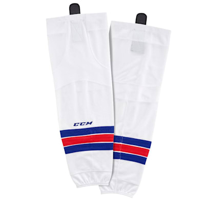 CCM SX8000 Game Sock - New York Rangers - Intermediate | Pure Hockey ...