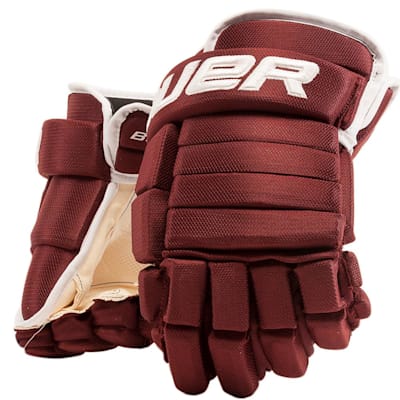 Bauer 4-Roll Team Pro Hockey Gloves - Junior | Pure Hockey Equipment