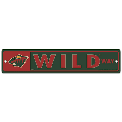 Wincraft Minnesota Wild Street Sign | Pure Hockey Equipment