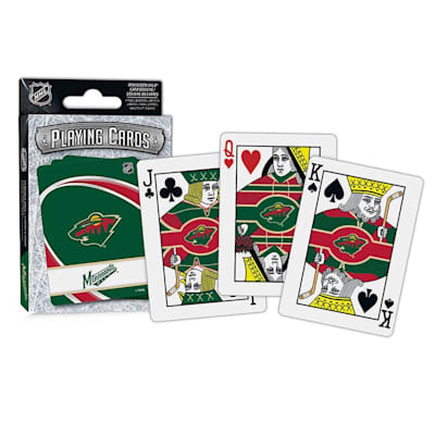 MasterPieces NHL Playing Cards - Minnesota Wild | Pure Hockey Equipment