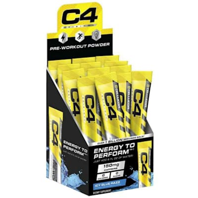 Cellucor C4 Stick Packs 25per Box / Sold Individually | Pure Goalie ...