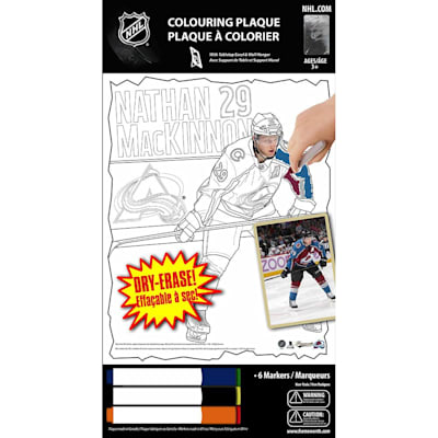 colorado avalanche coloring sheet