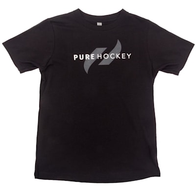 Pure Hockey Classic Tee 2.0 - Black - Youth | Pure Hockey Equipment