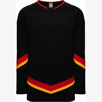 Athletic Knit H550B Gamewear Hockey Jersey - Calgary Flames - Junior ...
