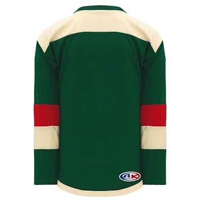 Athletic Knit H550B Gamewear Hockey Jersey - Minnesota Wild - Senior ...