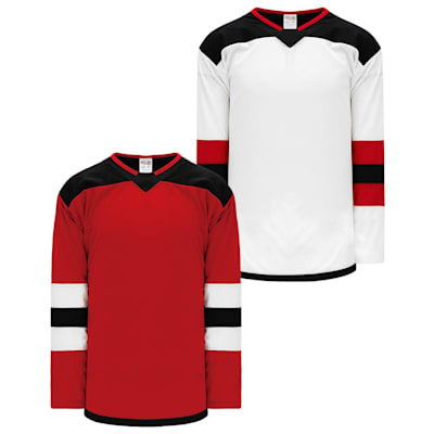 Athletic Knit H550B Gamewear Hockey Jersey - New Jersey Devils - Junior ...