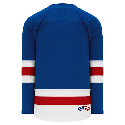 Athletic Knit H550B Gamewear Hockey Jersey - New York Rangers - Senior ...