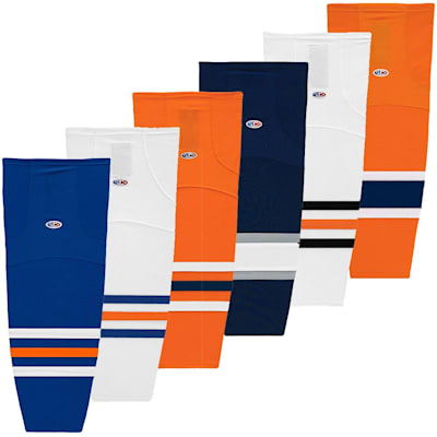 Athletic Knit HS2100 Gamewear Hockey Socks - Edmonton Oilers ...