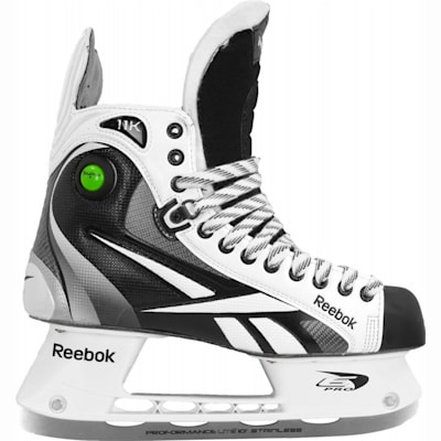 Reebok 11K White Pump Ice Skates - Senior | Pure Hockey Equipment