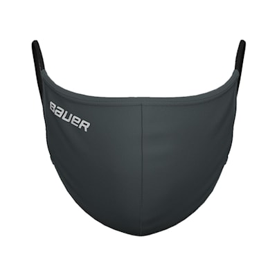 Bauer Reversible Fabric Face Mask - Charcoal | Pure Hockey Equipment