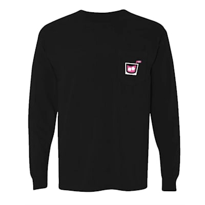 Barstool Sports Pink Whitney Long Sleeve Tee - Adult | Pure Hockey ...