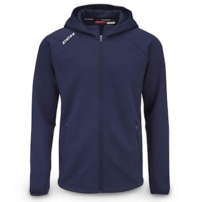 CCM Full Zip Locker Room Hoodie - Adult | Pure Hockey Equipment