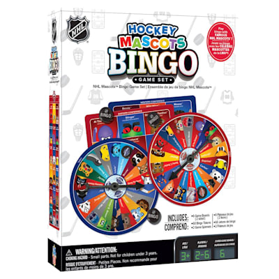 MasterPieces NHL Mascot Bingo | Pure Hockey Equipment