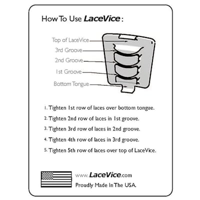 LaceVice Lace Bite Protector | Pure Hockey Equipment