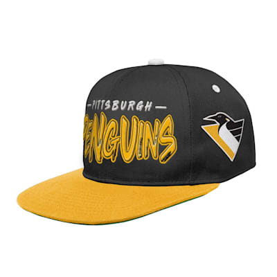 Outerstuff Reverse Retro Script Flatbrim Hat - Pittsburgh Penguins ...