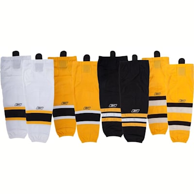 Reebok Boston Bruins Edge SX100 Hockey Socks - Intermediate | Pure ...