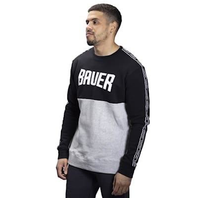 Bauer Overbranded Crew Pullover - Adult | Pure Hockey Equipment
