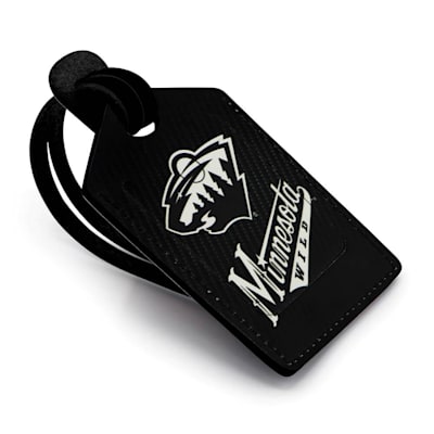 Leather Treaty Luggage Tag - Minnesota Wild | Pure Hockey Equipment