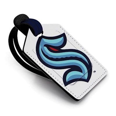 Leather Treaty Luggage Tag - Seattle Kraken | Pure Hockey Equipment