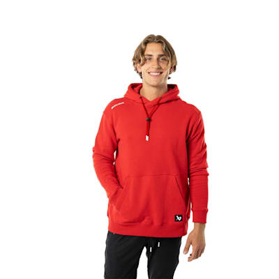Bauer Team Ultimate Hoodie - Red - Adult | Pure Hockey Equipment