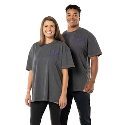 Bauer Acid Wash Box Tee - Adult | Pure Hockey Equipment