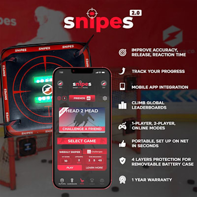 Bolt Sports Snipes 2.0 Interactive Shooting Targets | Pure Hockey Equipment