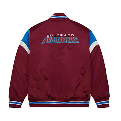 Mitchell & Ness Heavyweight Satin Jacket - Colorado Avalanche - Adult ...