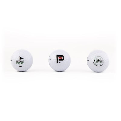 Pure Hockey Taylormade Distance+ Pucks To Putts Golf Balls - 3 Pack ...