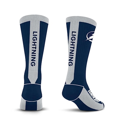 For Bare Feet MVP Crew Sock - Tampa Bay Lightning - Adult | Pure Hockey ...