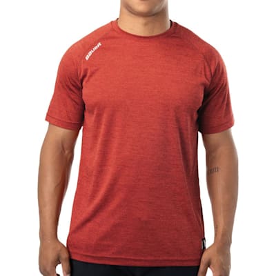 Bauer Team Short Sleeve Tech Tee Shirt - Adult | Pure Hockey Equipment