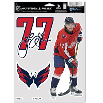 Wincraft Multi-Use Washington Capitals Player Decal 3 Fan Pack | Pure ...