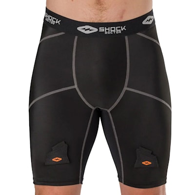 Shock Doctor Compression Short w/ BioFlex Cup 2.0 - Adult | Pure Hockey ...