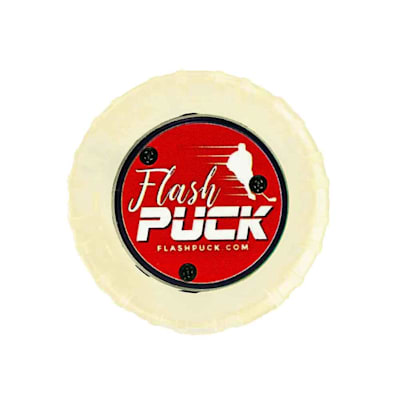 Green Biscuit Rechargeable Light Up Flash Puck | Pure Hockey Equipment