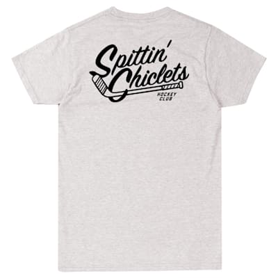 Spittin' Chiclets Hockey Stick Tee Shirt - Adult | Pure Hockey Equipment