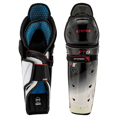 CCM JetSpeed FT8 Hockey Shin Guards - Junior | Pure Hockey Equipment