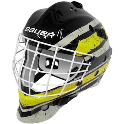 Bauer NME Street Decal Goalie Mask - Youth | Pure Goalie Equipment